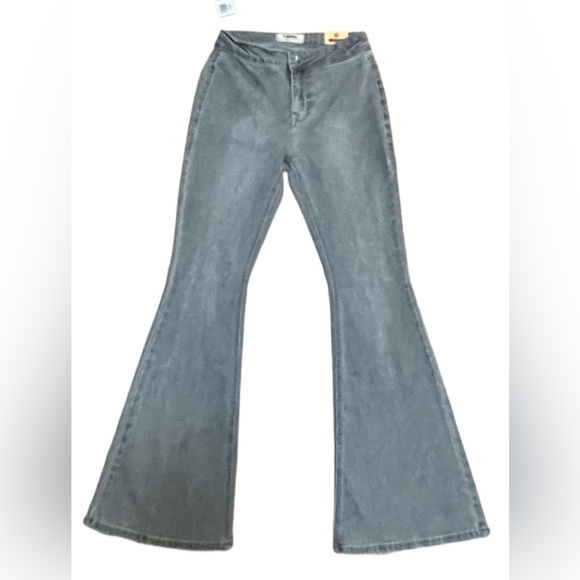 Rock & Roll Cowgirl | Jeans | Grey Flare Jeans | Poshmark